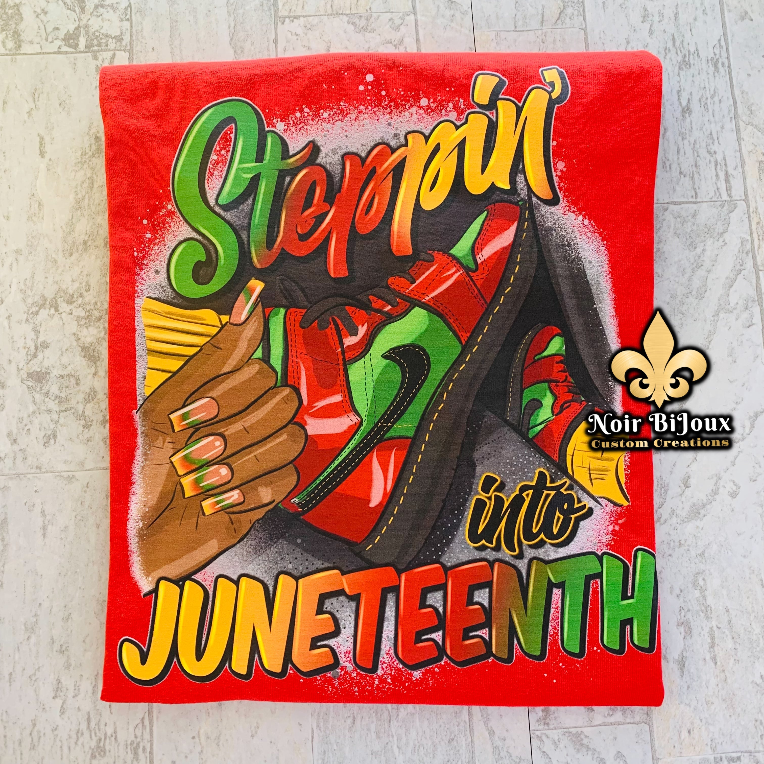 {Juneteenth} Nails – Noir BiJoux Custom Creations